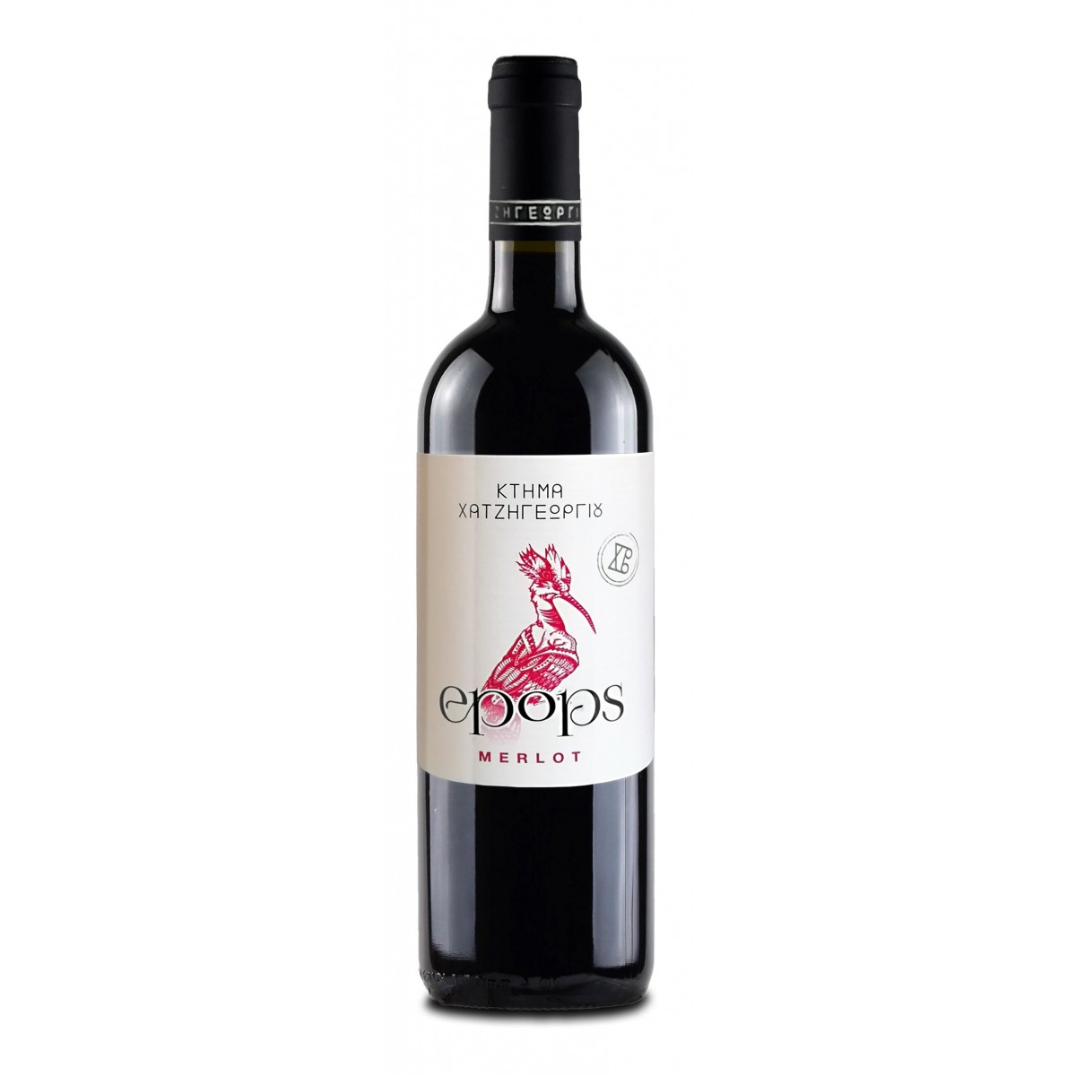 ΚΤΗΜΑ ΧΑΤΖΗΓΕΩΡΓΙΟΥ EPOPS MERLOT 2021 ΕΡΥΘΡΟ 750ML - Drinks365