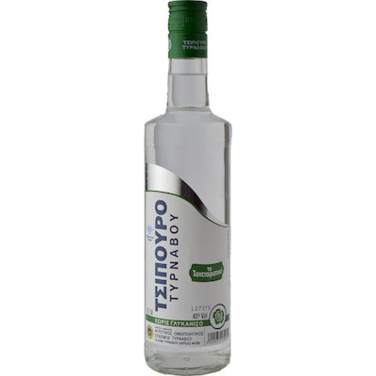 ΤΣΙΠΟΥΡΟ ΤΥΡΝΑΒΟΥ ΧΩΡΙΣ ΓΛΥΚΑΝΙΣΟ 700ML - Drinks365