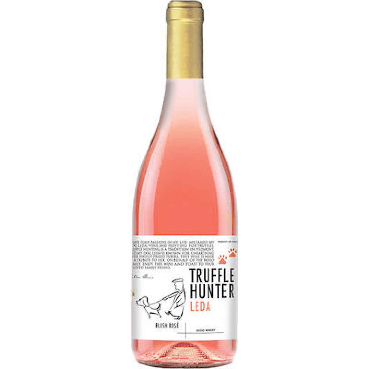 TRUFFLE HUNTER LEDA BLUSH ROSE BOSIO 750ML - Drinks365